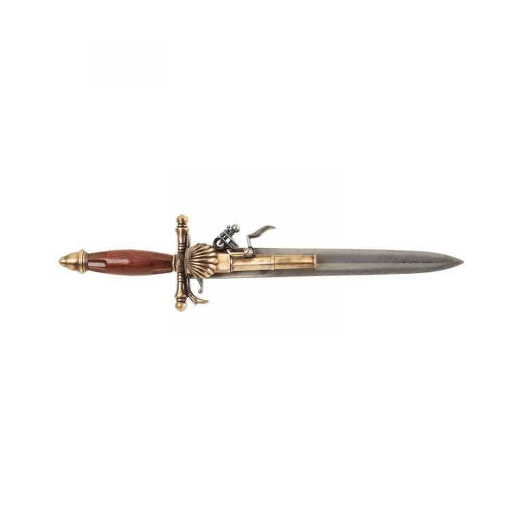 Non-Firing 18th Century Replica Dagger Pistol From Trigger